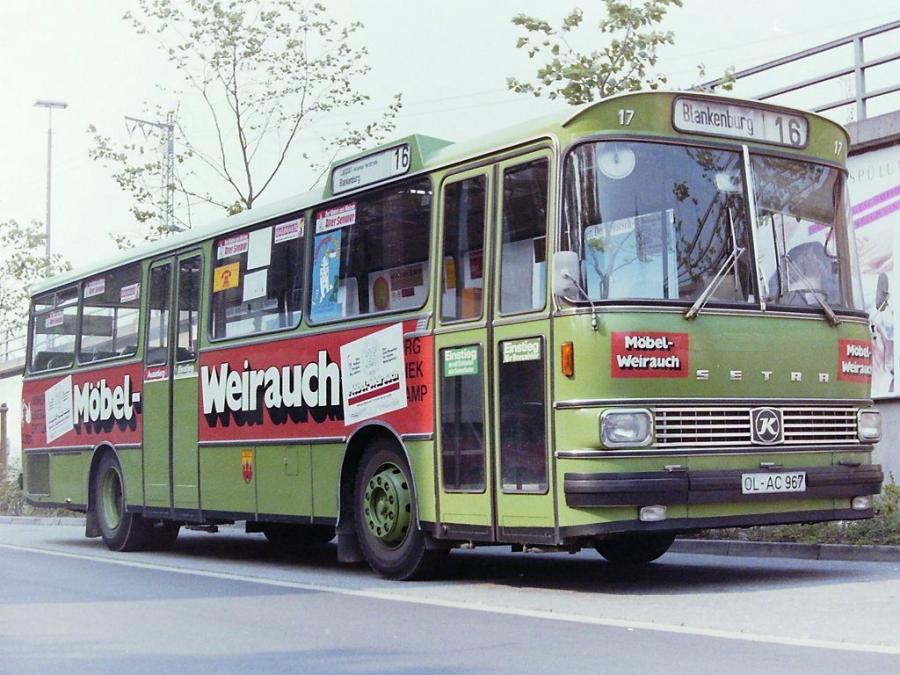 Setra S 130S 1970 года выпуска. Фото 1. VERcity