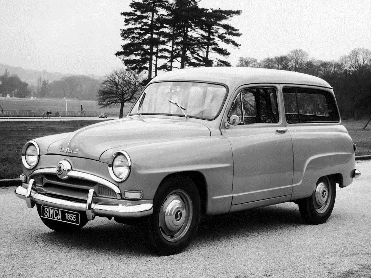 Simca Aronde Commerciale в кузове 9 1951 года выпуска. Фото 1. VERcity