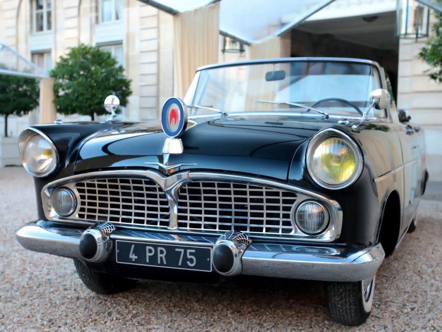 Simca Vedette Presidence Cabriolet 1957 года выпуска. Фото 1. VERcity