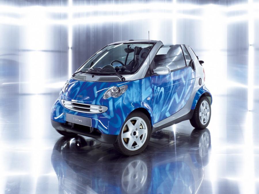 Smart City Cabrio RHD Concept 2001 года выпуска. Фото 1. VERcity