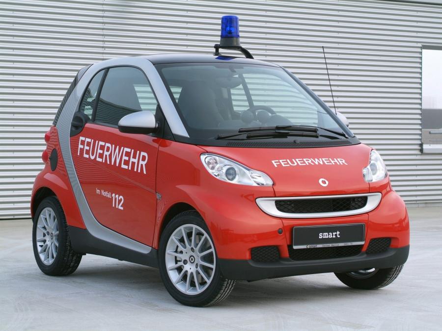Smart ForTwo Feuerwehr 2007 года выпуска. Фото 1. VERcity
