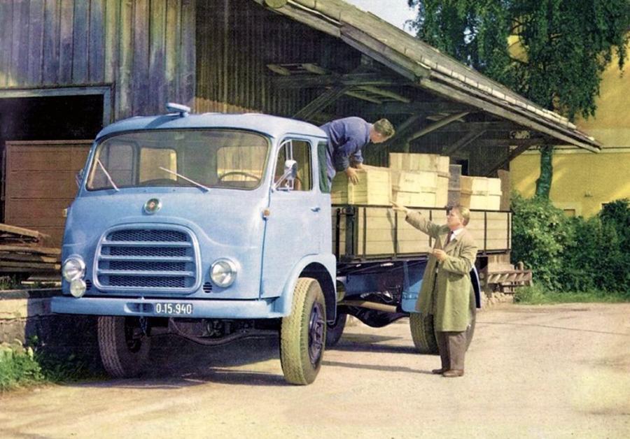 Steyr 780 Pritschenwagen 1962 года выпуска. Фото 1. VERcity