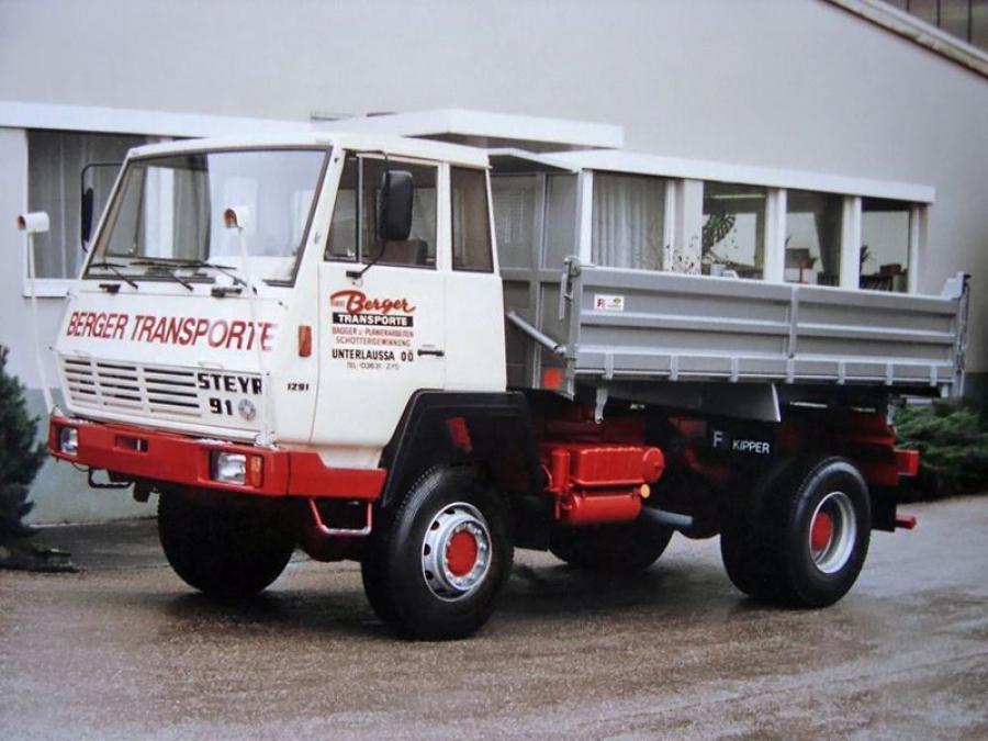 Steyr Plus 1291 4x4 1978 года выпуска. Фото 1. VERcity