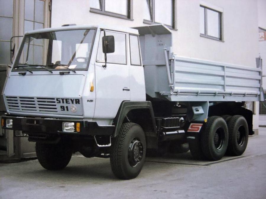 Steyr Plus 1491 6x4 1978 года выпуска. Фото 1. VERcity
