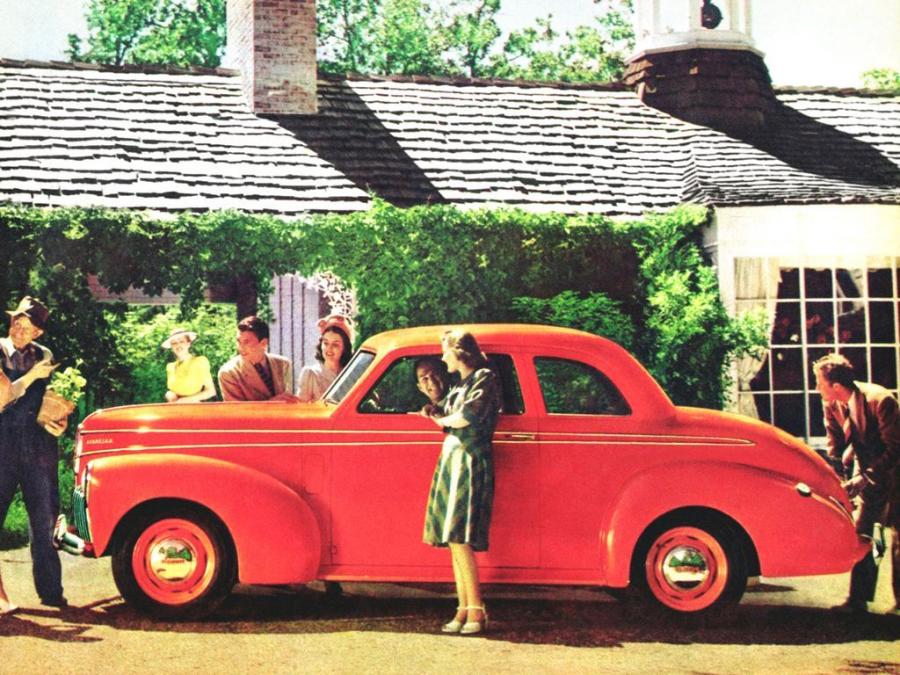 Studebaker Champion Custom Coupe 1941 года выпуска. Фото 1. VERcity