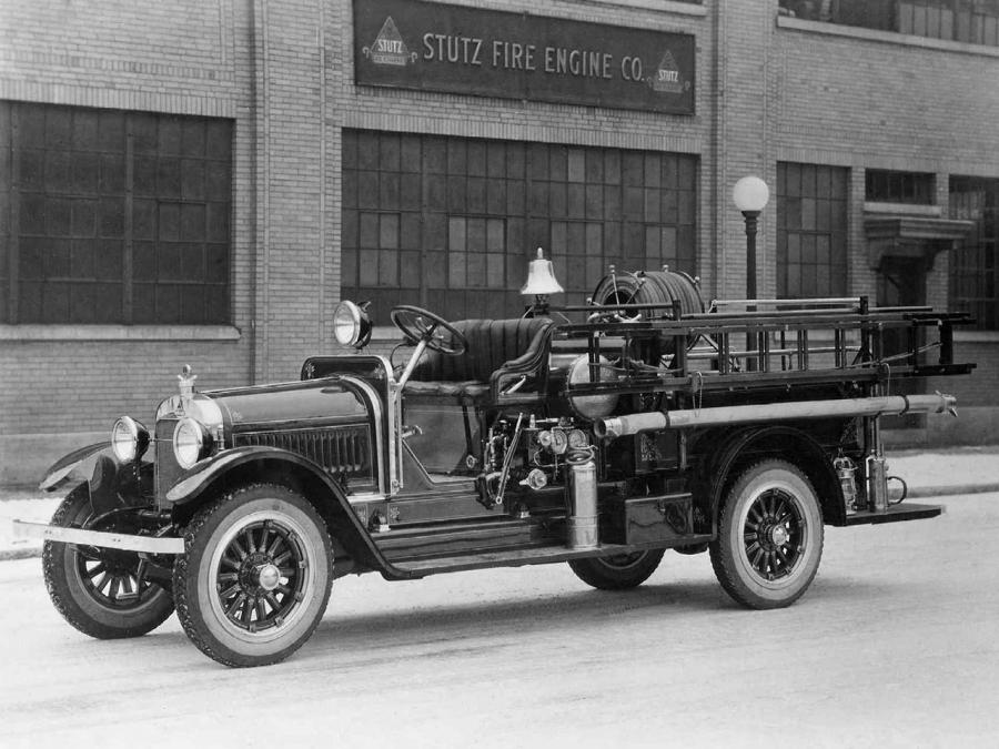 Stutz Series K Firetruck 1921 года выпуска. Фото 1. VERcity