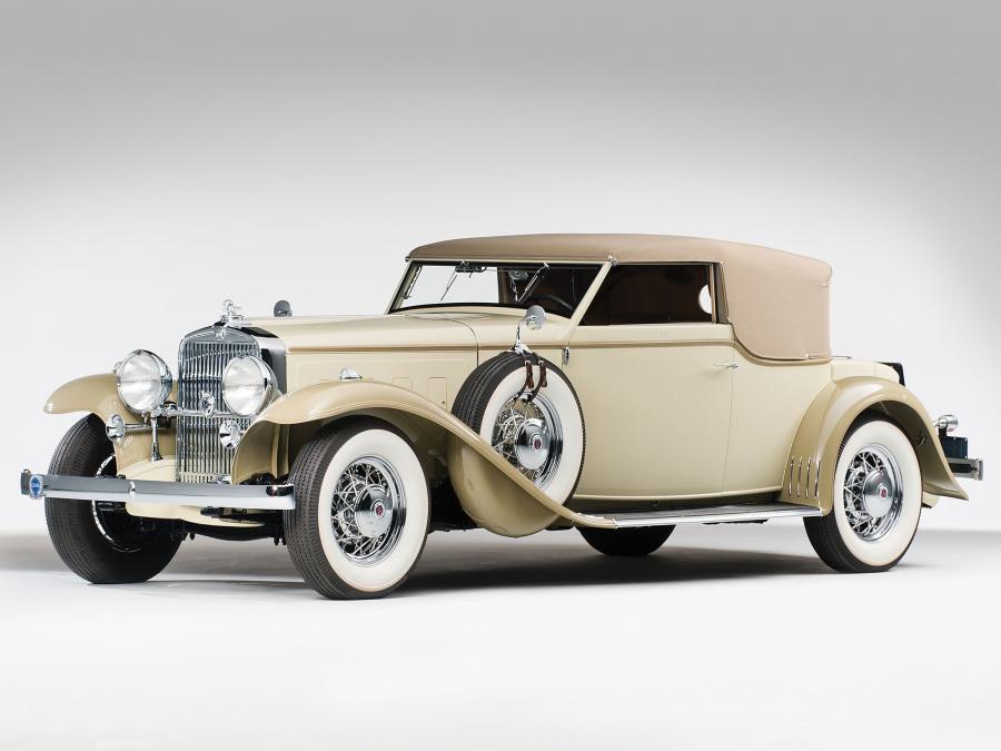 Stutz DV32 Convertible Victoria by Rollston 1933 года выпуска. Фото 1 ...