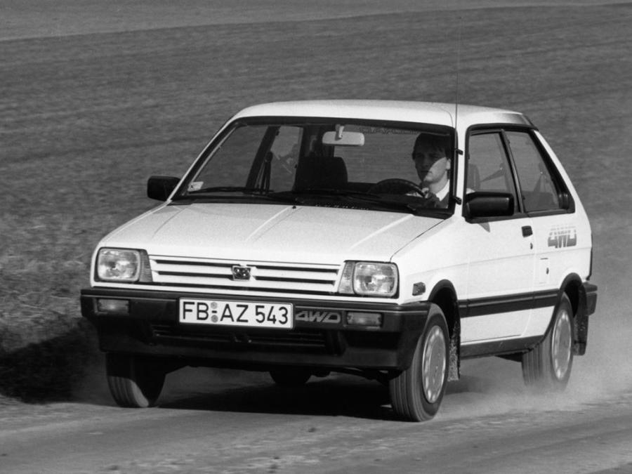Subaru Justy 4WD 3-Door 1984 года выпуска. Фото 1. VERcity