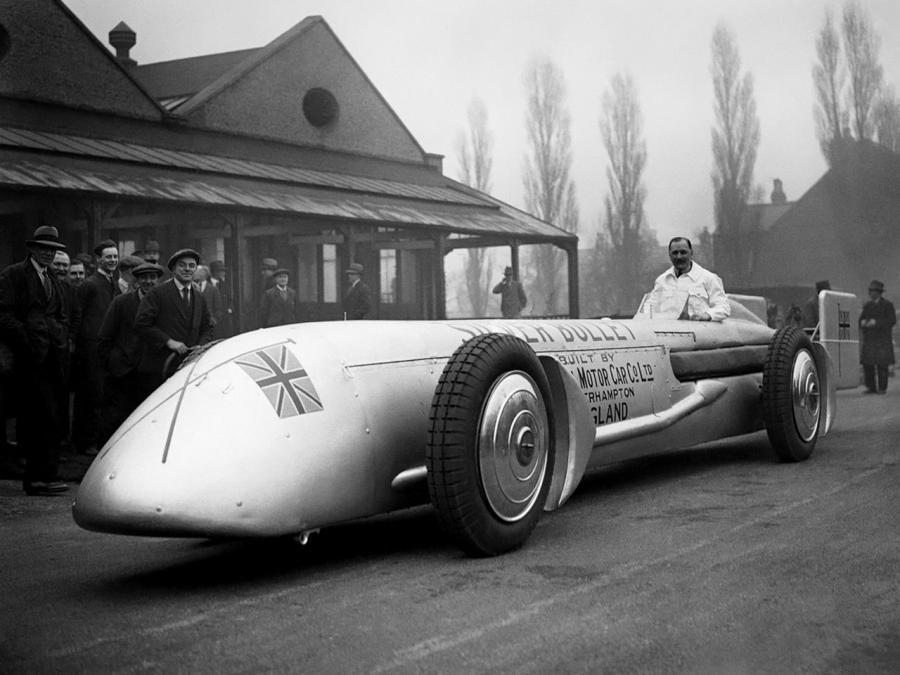 Sunbeam Silver Bullet 1929 года выпуска. Фото 1. VERcity