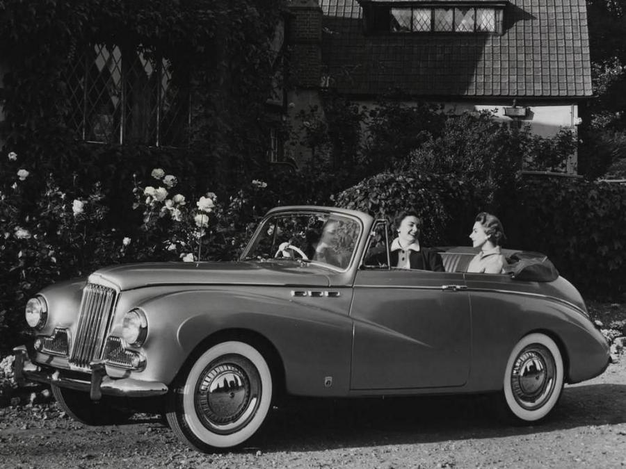 Sunbeam Mk III Convertible Coupe 1954 года выпуска. Фото 1. VERcity