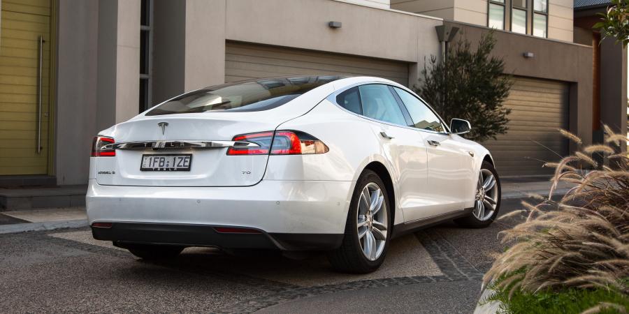 Tesla Model S 70 2016 года выпуска для рынка Австралии и Океании. Фото ...
