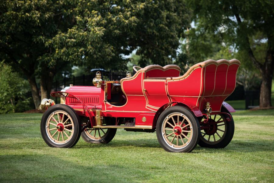 Thomas Model 25 5-Passenger Touring 1904 года выпуска. Фото 7. VERcity