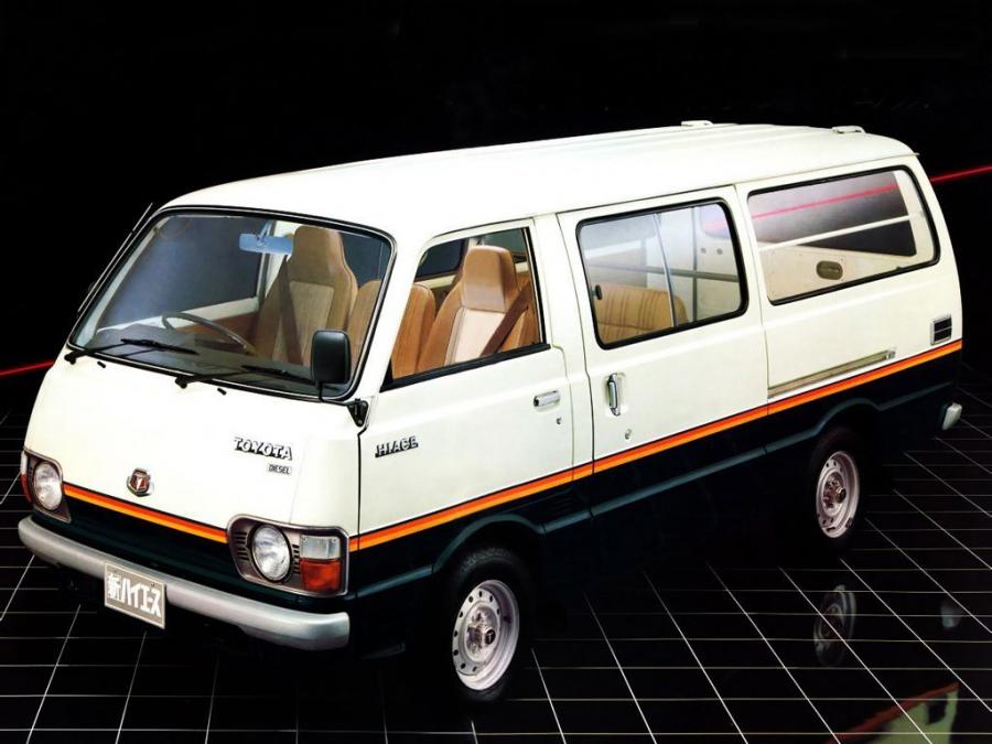 Toyota Hiace Combi 1977 года выпуска. Фото 1. VERcity