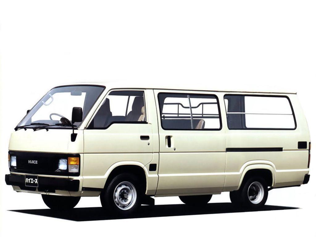 Toyota Hiace Combi 1982 года выпуска для рынка Японии. Фото 1. VERcity
