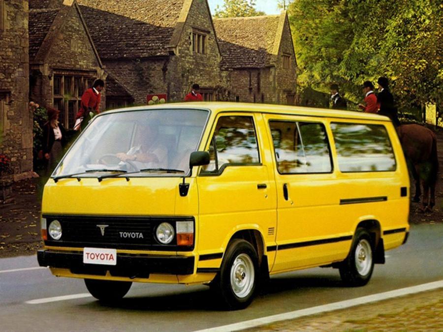 Toyota Hiace Combi 1982 года выпуска для рынка Великобритании и ...