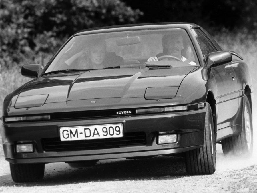 Toyota Supra Liftback 1986 года выпуска для рынка Европы, без ...
