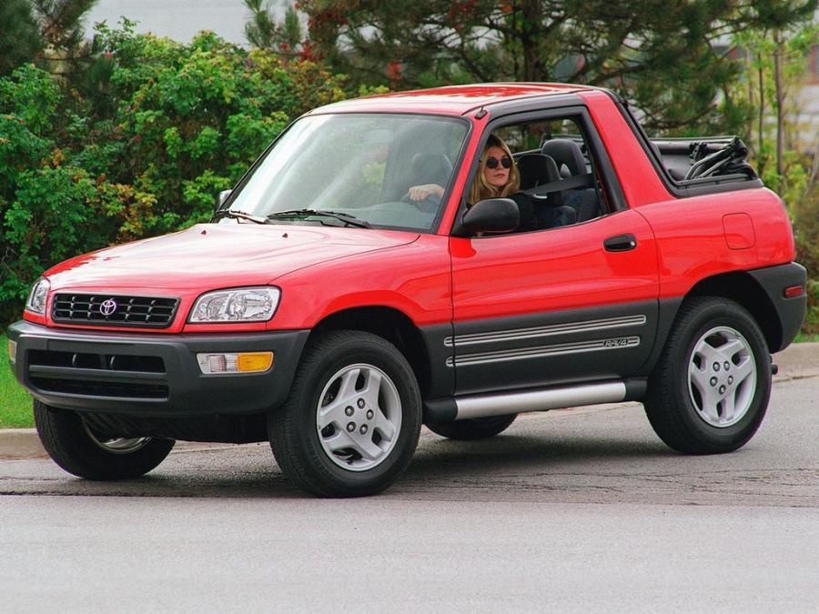 Toyota RAV4 Convertible 1998 года выпуска для рынка США. Фото 1. VERcity