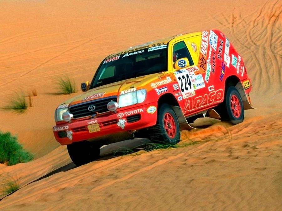 Toyota Land Cruiser 100 Dakar Rally Car 1999 года выпуска. Фото 1. VERcity