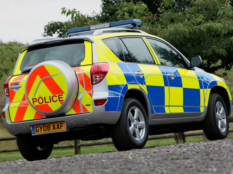 Toyota RAV4 Police 2006 года выпуска для рынка Великобритании и ...