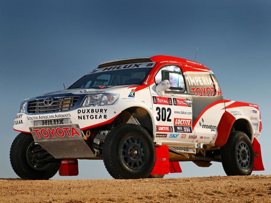 Toyota Hilux Rally Car 2012 года выпуска. Фото 1. VERcity