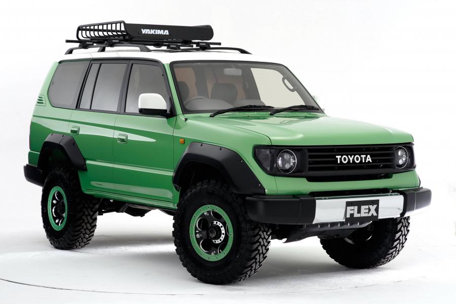 Toyota Land Cruiser Prado Flex Custom Car Color Bomb 2016 года выпуска ...