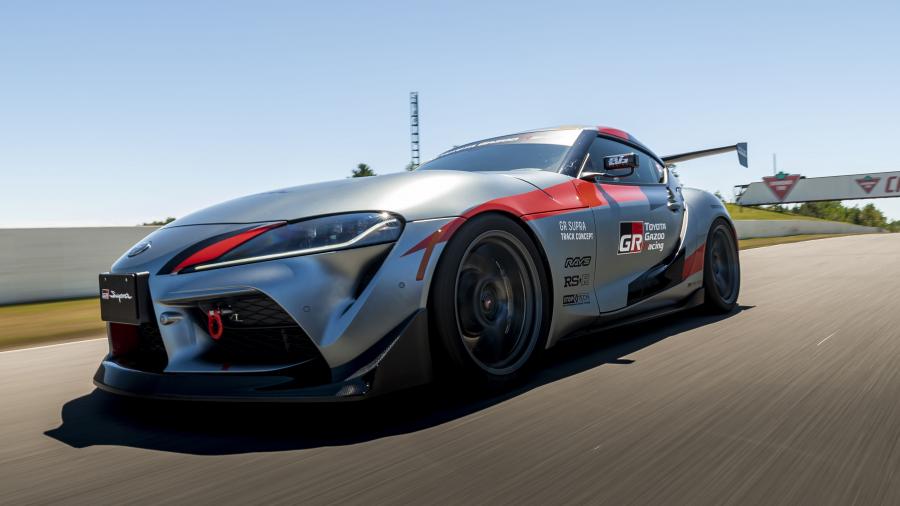 Toyota GR Supra Track Concept в кузове A90 2020 года выпуска. Фото 10 ...