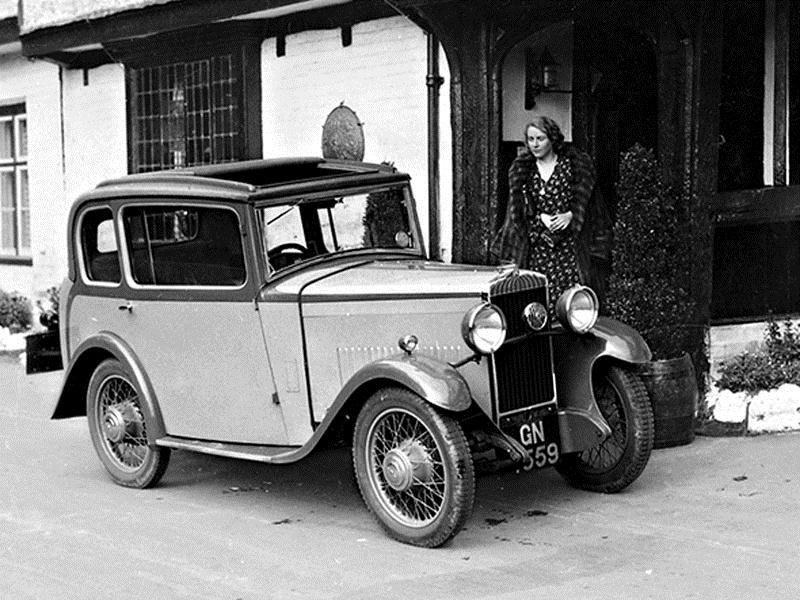 Triumph Super Seven Saloon 1927 года выпуска. Фото 1. VERcity