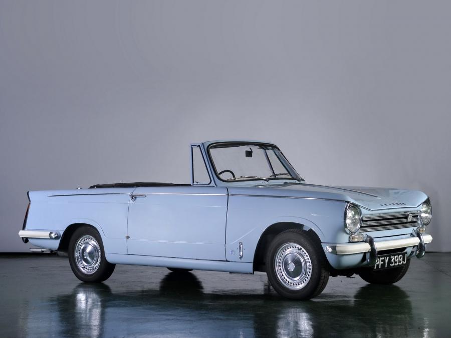 Triumph Herald 13-60 Convertible 1967 года выпуска. Фото 1. VERcity
