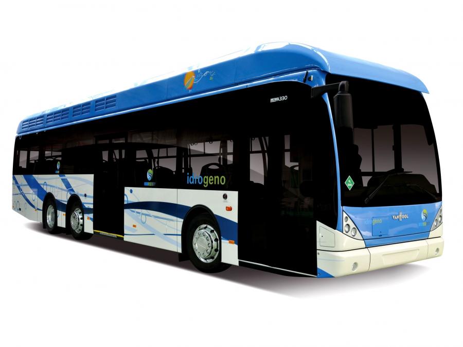 Van Hool A330 Hydrogen Fuel Cell Bus 2012 года выпуска для рынка Европы ...