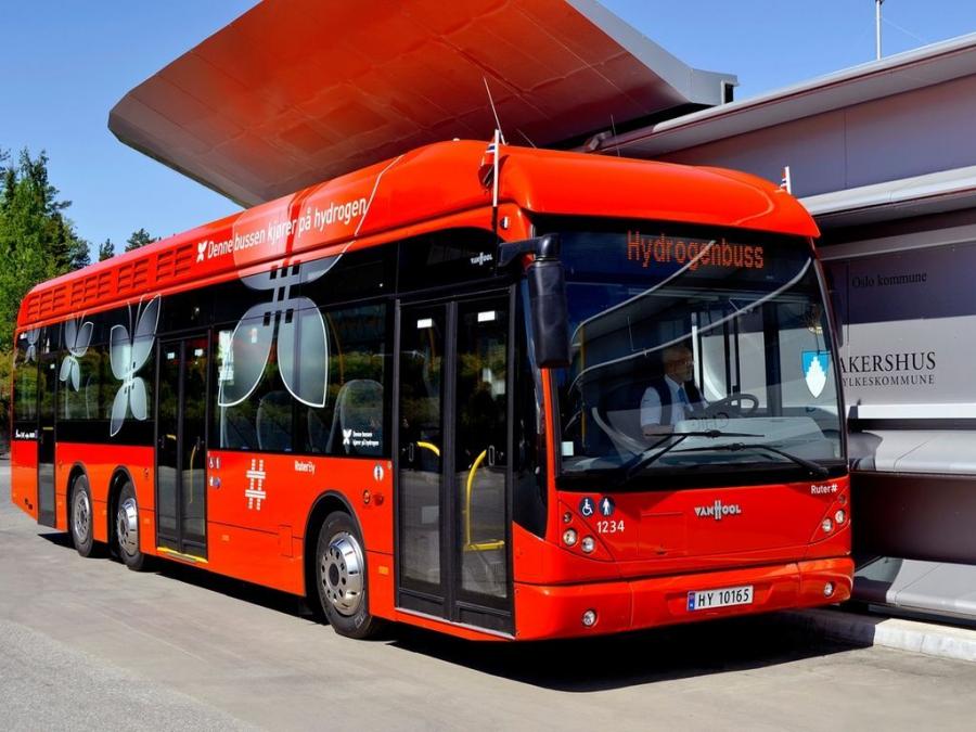 Van Hool A330 Hydrogen Fuel Cell Bus 2012 года выпуска для рынка Европы ...