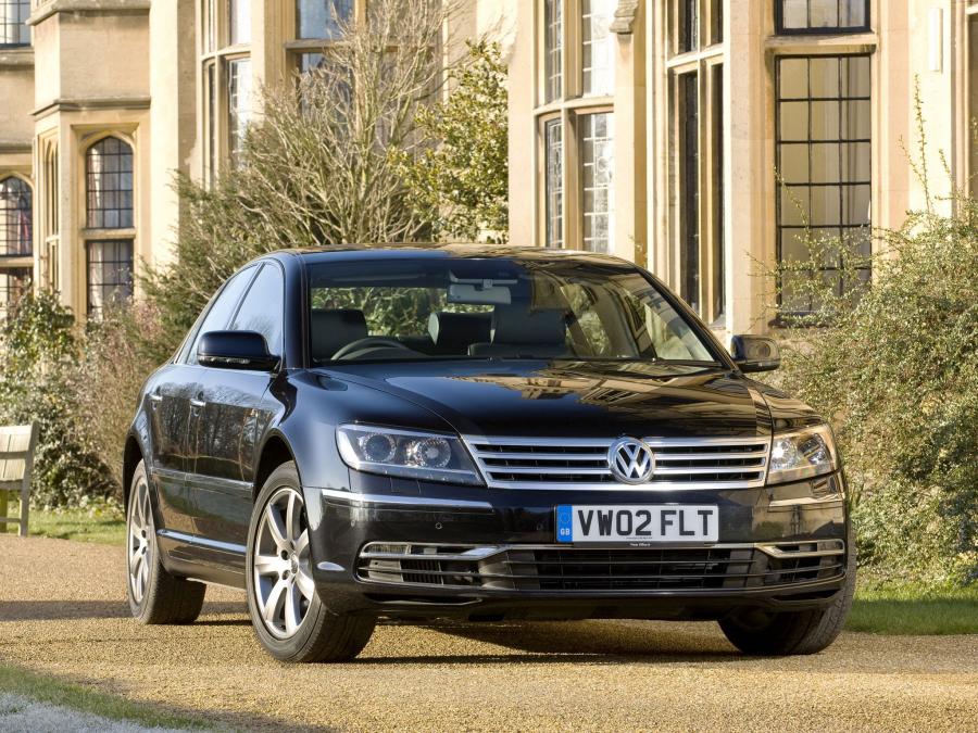 Volkswagen Phaeton V6 TDi 2010 года выпуска для рынка Великобритании и ...