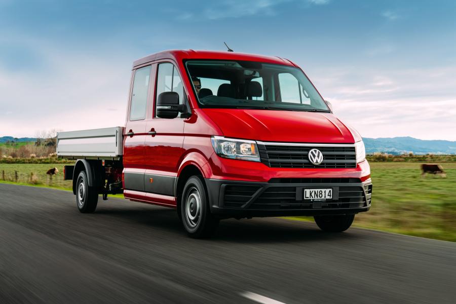 Volkswagen Crafter Double Cab Pickup 2018 года выпуска для рынка ...