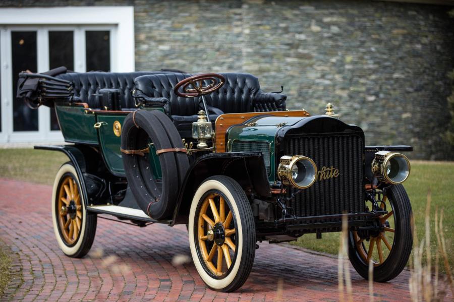 White Model M-M Steam Touring Replica 1910 года выпуска. Фото 2. VERcity