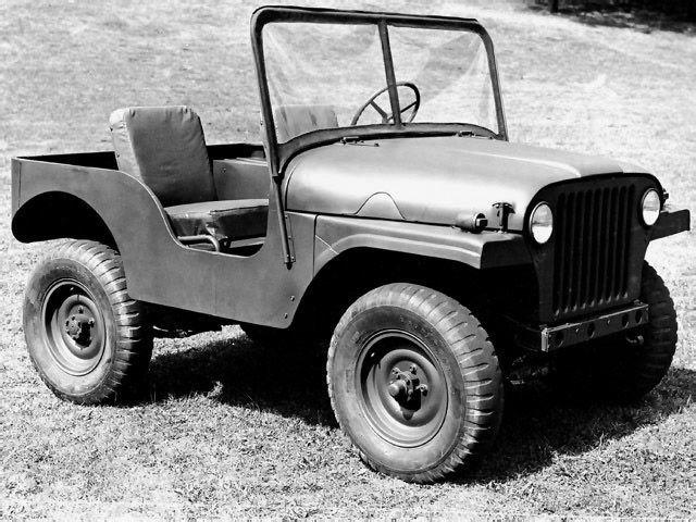 Willys Jeep Bobcat Prototype 1953 года выпуска. Фото 1. VERcity