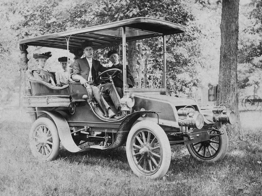 Winton Detachable Tonneau 1903 года выпуска. Фото 2. VERcity