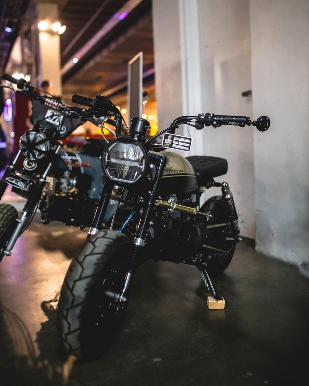 Кастомный Honda Monkey Z50R