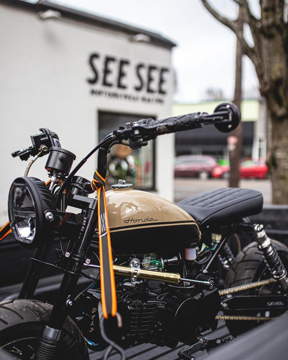 Кастомный Honda Monkey Z50R