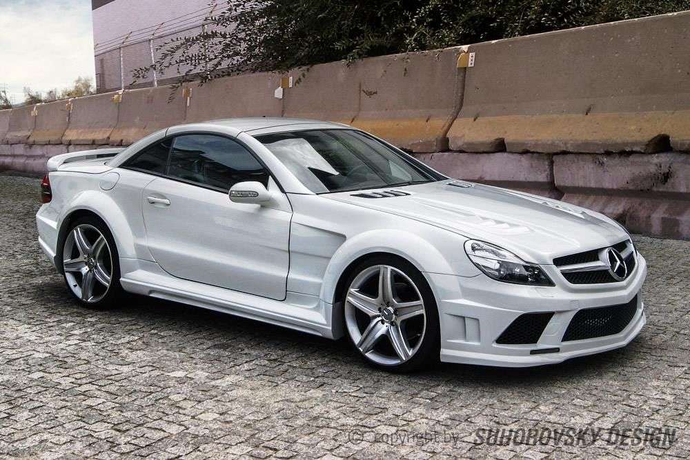 Suhorovsky Design показали родстер Mercedes-Benz SL R230 в обвесе ATS.1