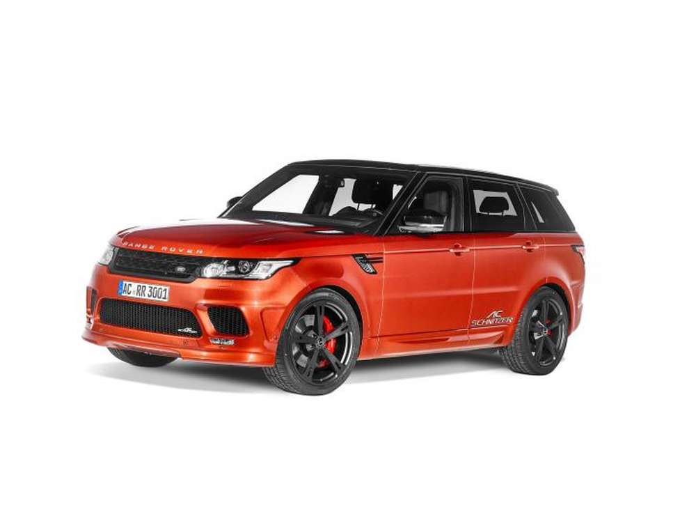 AC Schnitzer демонстрирует тюнингованный Range Rover Sport