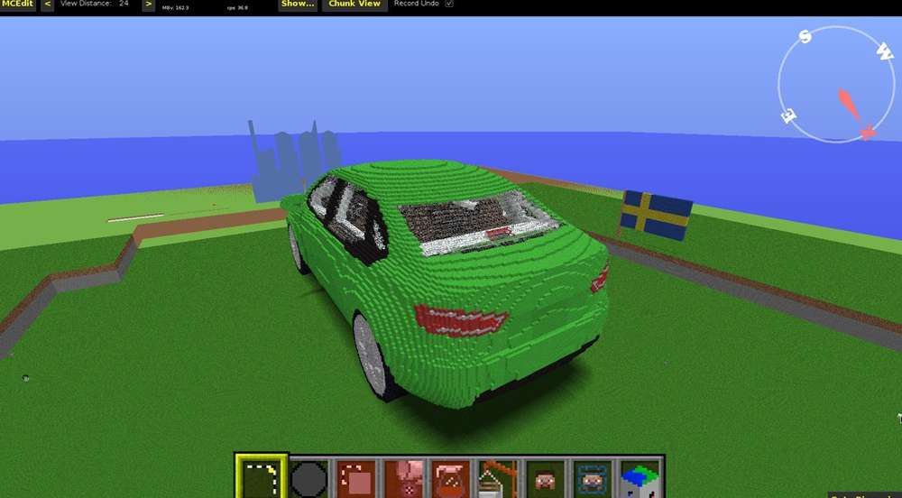 Земляк Бу Андерссона "оцифровал" Lada Vesta для Minecraft